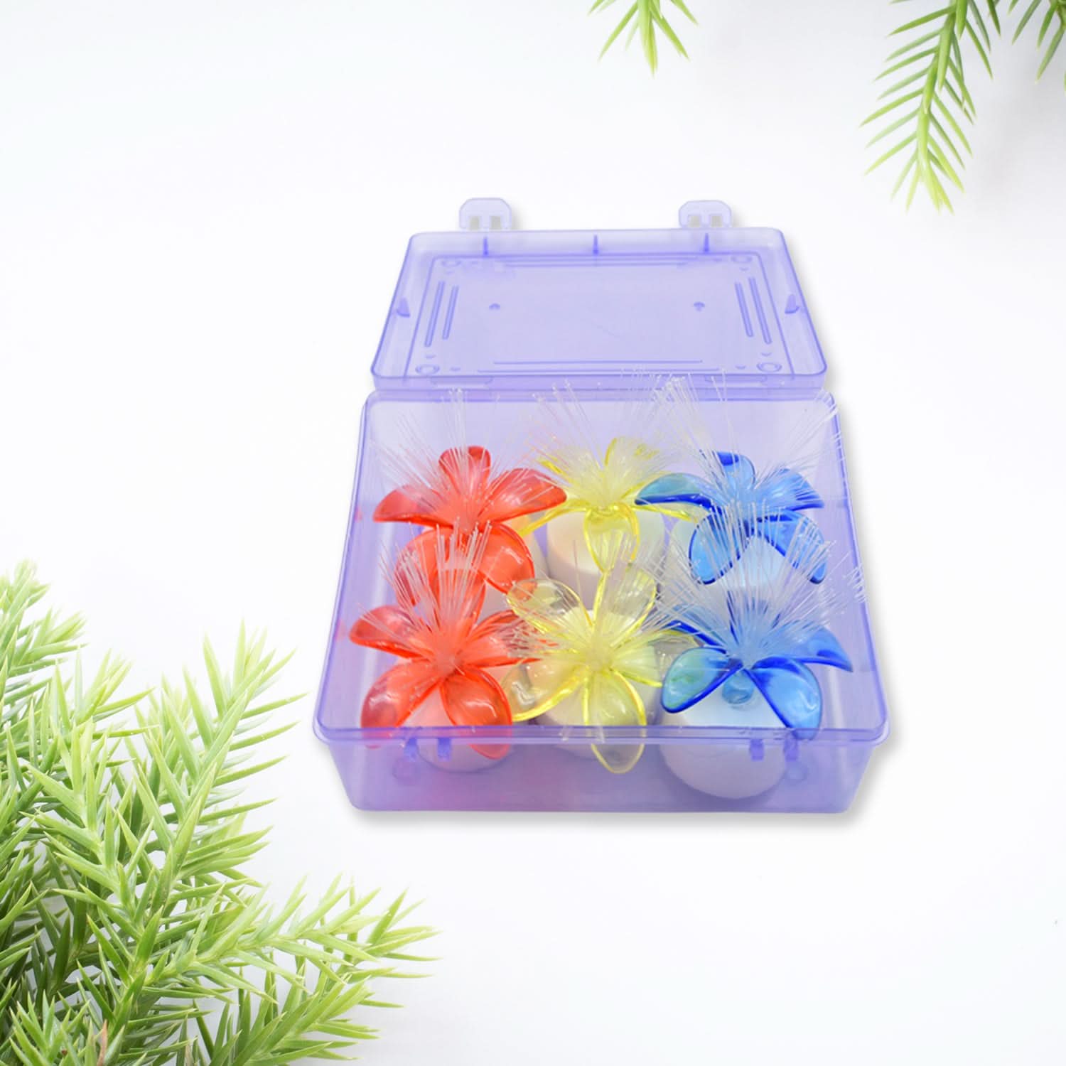 Fiber Optic Light Mini Color Change Led Table Centerpieces (Pack Of 6 ...