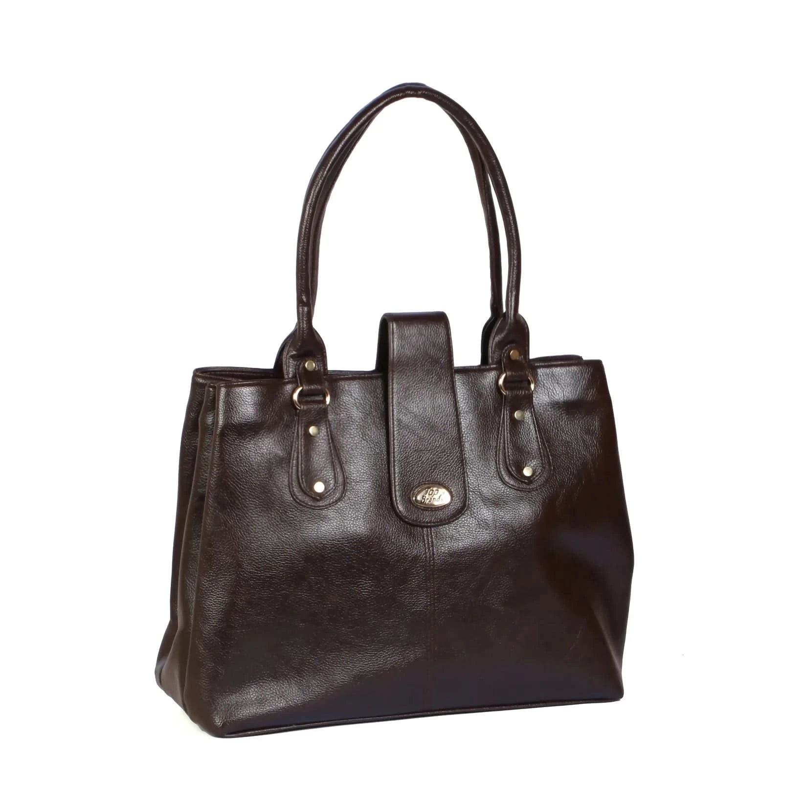 Classic Black Structured Handbag – HalfPe