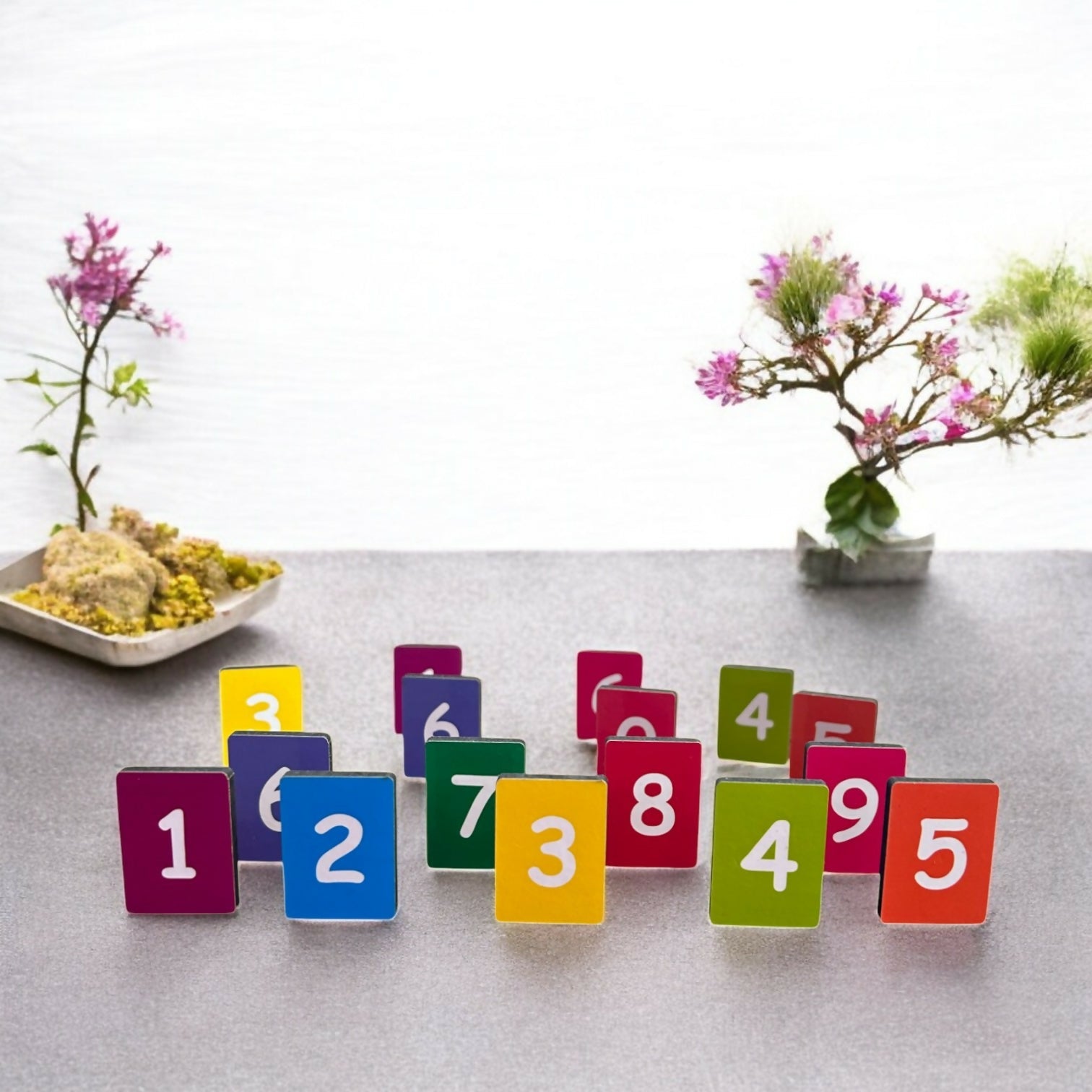 Circular Brain Booster Game – Wipe and Clean Board – HalfPe