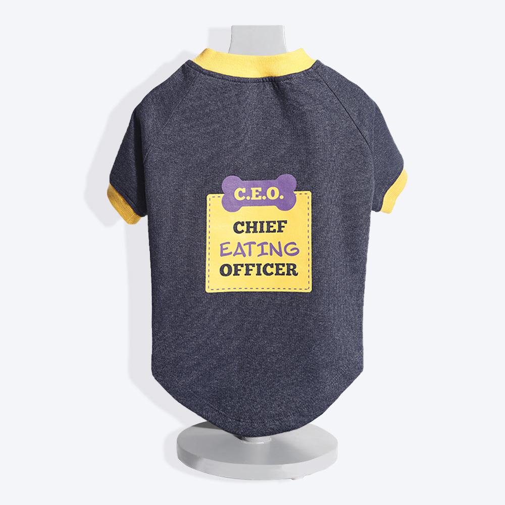 HUFT Fleece Dog Sweatshirt - Blue Melange – HalfPe