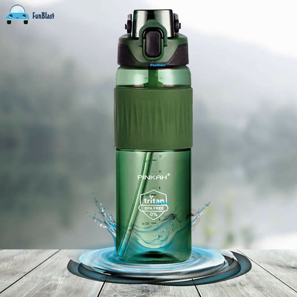 GIBO TRITAN SipFresh Fancy Water Bottle (690ml,Multi Colours) – HalfPe