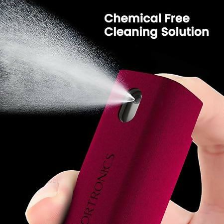 Portronics Swipe 2 Screen Cleaner & Duster (Red) All-in-One Cleaning K ...