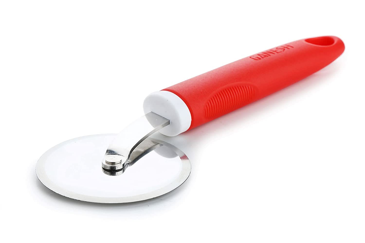 Ganesh Wheel Pizza Cutter (Stainless Steel) – HalfPe