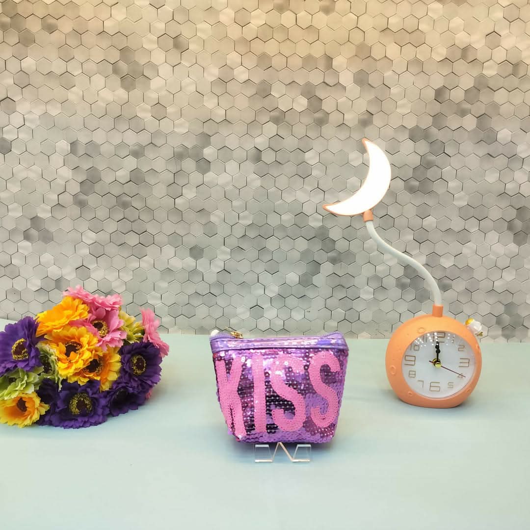 Stylish Sequence Fancy 2 in 1 Keychain and Coinpouch (MultiColours ...