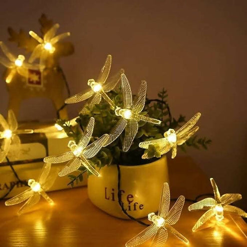 Dragon fly fairy string Led light (14 lights) – HalfPe
